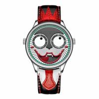 China Fashion Alloy Quartz Wrist Watch Clown Face wearresistant Multipurpose for sale