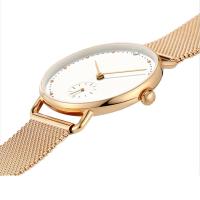 China 3.2cm Stainless Steel Quartz Wrist Watch Waterproof Corrosionfree for sale