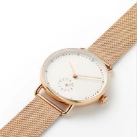 China 3.2cm Stainless Steel Quartz Wrist Watch Waterproof Corrosionfree for sale