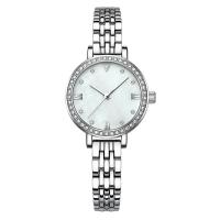 China Blue Sandstone Women Quartz Wrist Watch 11mm Thickness 3ATM Antiwater for sale