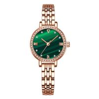 China Blue Sandstone Women Quartz Wrist Watch 11mm Thickness 3ATM Antiwater for sale