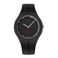 China 41mm Watch On Woman'S Wrist , Silicone Bracelet Wrist Watch For Ladies for sale