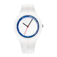 China 41mm Watch On Woman'S Wrist , Silicone Bracelet Wrist Watch For Ladies for sale