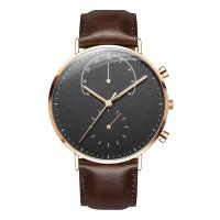 China 316l Stainless Steel Quartz Wrist Watch , 36mm Wristwatch With Vibrating Alarm for sale