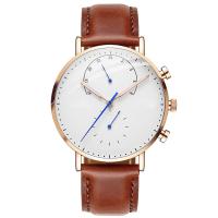 China 316l Stainless Steel Quartz Wrist Watch , 36mm Wristwatch With Vibrating Alarm for sale