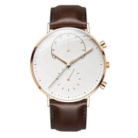 China 316l Stainless Steel Quartz Wrist Watch , 36mm Wristwatch With Vibrating Alarm for sale