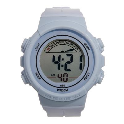 China Sports Digital And Analog Wrist Watch Pin Buckle Waterproof Unisex Digital Watch for sale