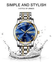 China Luxury Quartz Movement Stainless Steel Watch OEM Available 118g for sale