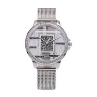 China 5ATM Waterproof Stainless Steel Quartz Wrist Watch 10.4mm Thickness for sale