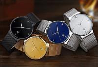 China 316L Steel Back Cover Quartz Watches Stainless , Gold Tone Stainless Steel Watch for sale