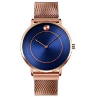 China ODM Stainless Steel Quartz Wrist Watch , Stainless Steel Water Resistant Watch for sale