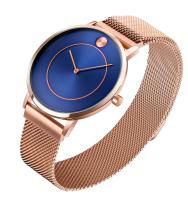 China ODM Stainless Steel Quartz Wrist Watch , Stainless Steel Water Resistant Watch for sale