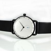 China Men'S Fashion Luxury Stainless Steel Quartz Military Sport Leather Band Dial Wrist Watch for sale