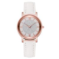 China 3BAR Waterproof Women Quartz Wrist Watch , 230mm Leather Band Quartz Watch for sale