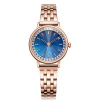 China 3ATM Waterproof Genuine Diamond Quartz Watch Tempered Glazed for sale