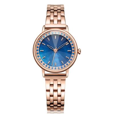 China 3ATM Waterproof Genuine Diamond Quartz Watch Tempered Glazed for sale