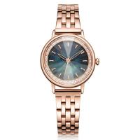 China 3ATM Waterproof Genuine Diamond Quartz Watch Tempered Glazed for sale