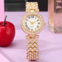 China 100g Women Quartz Wrist Watch , OEM Diamond Bracelet Watch For Ladies for sale
