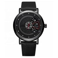 China Black Chain Alloy Quartz Wrist Watch 3ATM Antiwater 70g Weight for sale