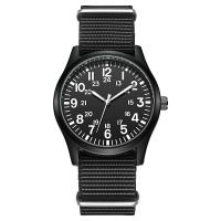 China SR626SW Battey Classic Quartz Watches , PC21 Movt Nylon Wrist Watch for sale