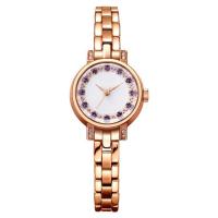 China ODM Diamond Style Quartz Watch , Multipattern Real Diamond Watch Womens for sale