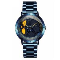 China Rustless Stainless Steel Back Quartz Movement Watch 310mm Strap Length for sale