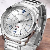 China Dual Calendar Quartz Battery Wristwatches PC20 Movement Multipattern for sale