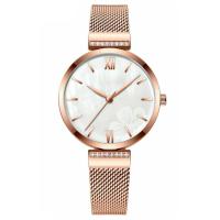 China 3ATM Waterproof Quartz Watch Women'S Rose Gold Scratchfree for sale
