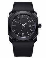 China Sweatproof Mens Watches With Silicone Strap Lightweight Alloy Material for sale
