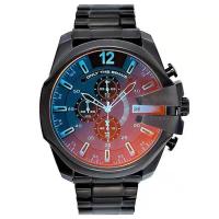 China Quartz Movement Large Dial Mens Wrist Watches Stainless Steel Case for sale
