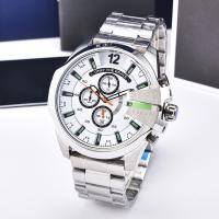 China Quartz Movement Large Dial Mens Wrist Watches Stainless Steel Case for sale