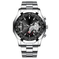 China Men'S Analogue Chronograph Watch Stainless Steel Luxury Quartz Movt Watches for sale