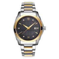 China Automatic Mechanical Men'S Business Diamond Studded Watch With Steel Belt for sale