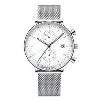 China Men'S Luxury Business Casual Leather Strap Quartz Wrist Watch Initial for sale