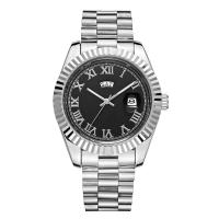 China Men'S Classic Stainless Steel Quartz Chronograph Watch High Accuracy for sale