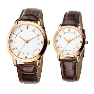 China Classic Lovers Fashion Watches Business Retro Diamond Japan Movement Watch for sale