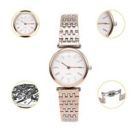China Customised Couple Quartz Watch Chronograph 316l Stainless Steel Bracelet Watch for sale