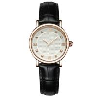 China Fashion Diamond Dial Couple Watch Genuine Business Quartz Analog Watch for sale