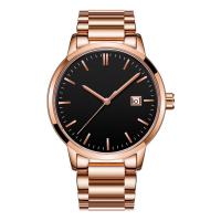 China Mineral Glass Analog Wrist Watch 20mm Strap Braided Nylon For Men for sale