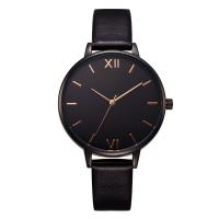 China Marbled Unscaled Women Leather Watch 30m Waterproof 182mm Strap for sale