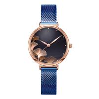 China 9mm Case Women Quartz Wrist Watch Symmetrical 3ATM Waterproof for sale