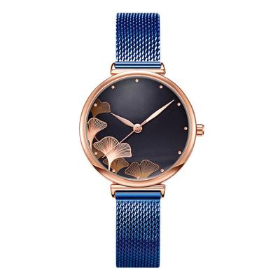 China 9mm Case Women Quartz Wrist Watch Symmetrical 3ATM Waterproof for sale
