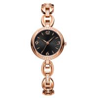 China Bangle Women Quartz Wrist Watch Diamond Encrusted Jewelry Buckle for sale
