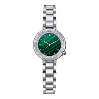 China SS316L Women Quartz Wrist Watch Mineral Glass Leather Strap for sale