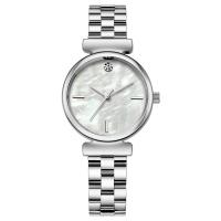 China No Scale Water Drill Women Quartz Watch Dia 26.5mm Steel Buckle for sale
