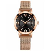 China Calendar Waterproof Business Women Watch Japan Movt Womens Quartz Watch 3ATM for sale