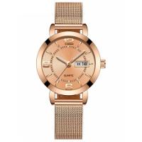China Calendar Waterproof Business Women Watch Japan Movt Womens Quartz Watch 3ATM for sale
