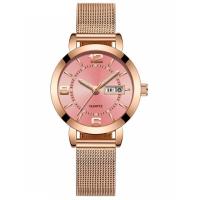 China Calendar Waterproof Business Women Watch Japan Movt Womens Quartz Watch 3ATM for sale