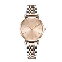 China Analog Stainless Steel Quartz Watch 30mm Dia Casual Aesthetic Mirror for sale
