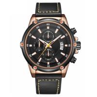 China Business Calendar Quartz Sports Watch 38mm Surface 3ATM Waterproof for sale